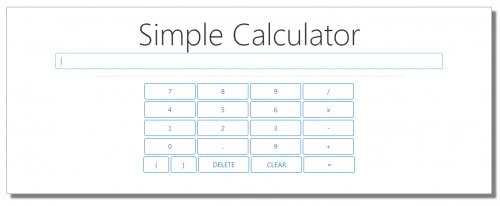 Simple Calculator Using Bootstrap And Javascript Free Source Code And Tutorials